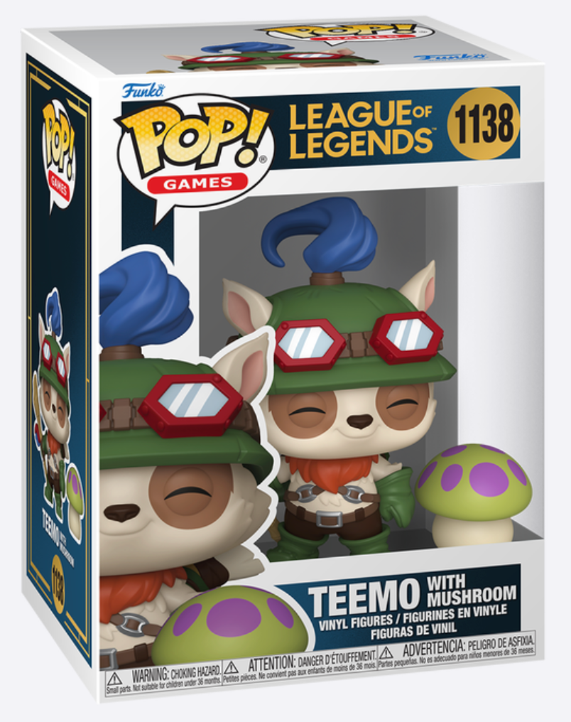 Funko Pop! Games - Teemo with Mushroom – The Seeker